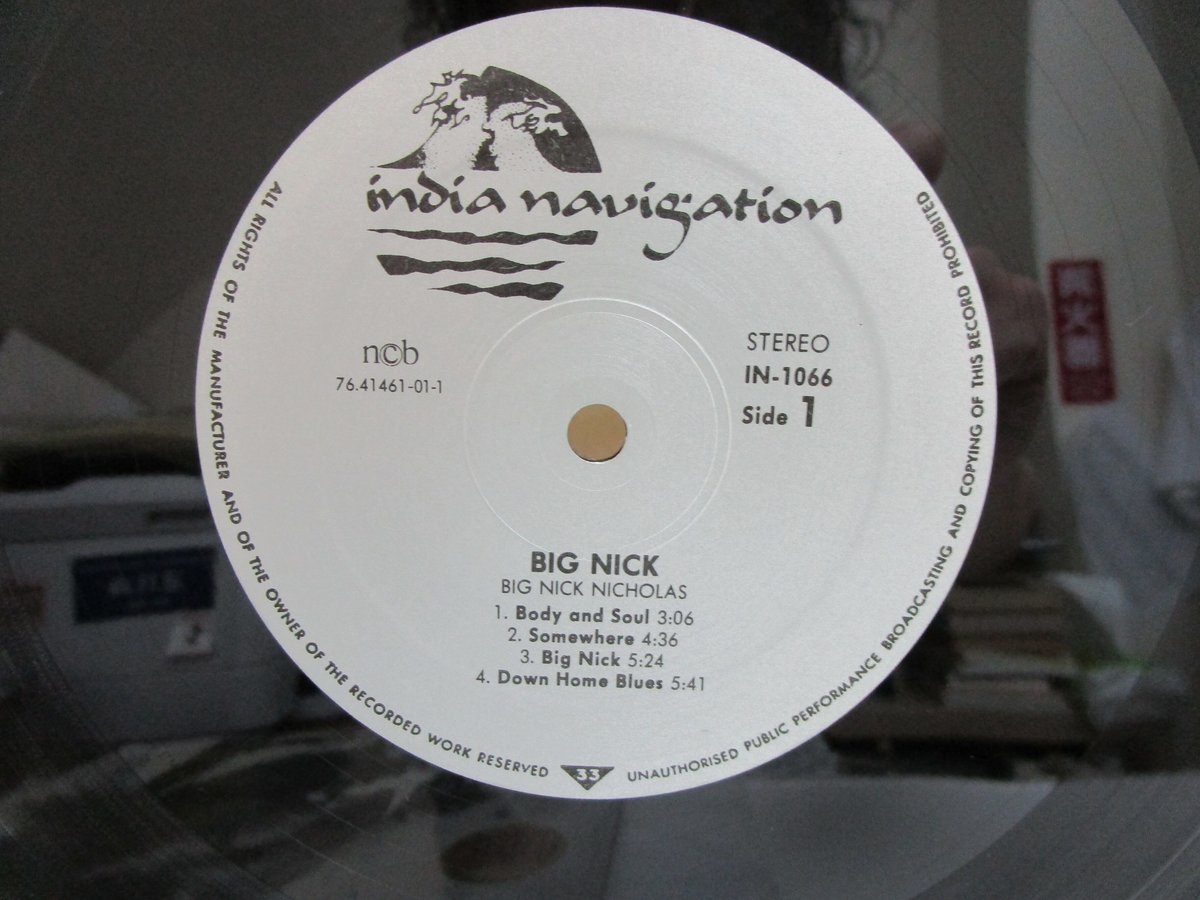 BIG NICK NICHOLAS / Big Nick | TOHTO records