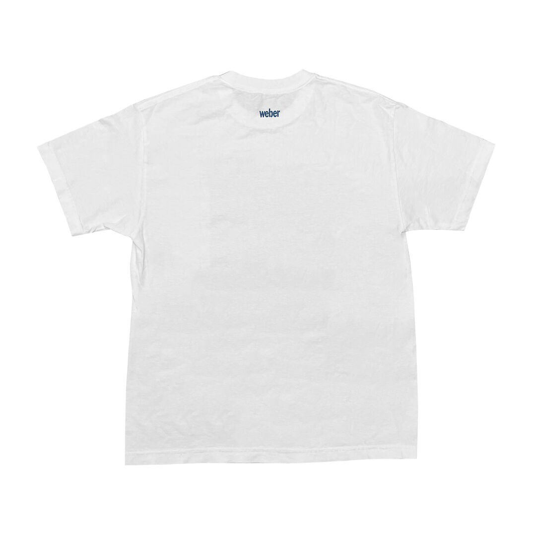 [アンダーカレント × weber] T shirt (white) | weber