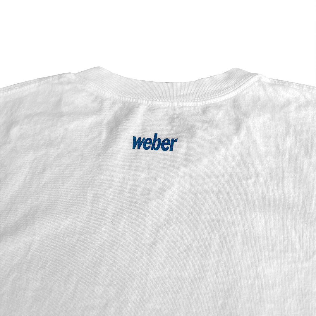 [アンダーカレント × weber] T shirt (white) | weber