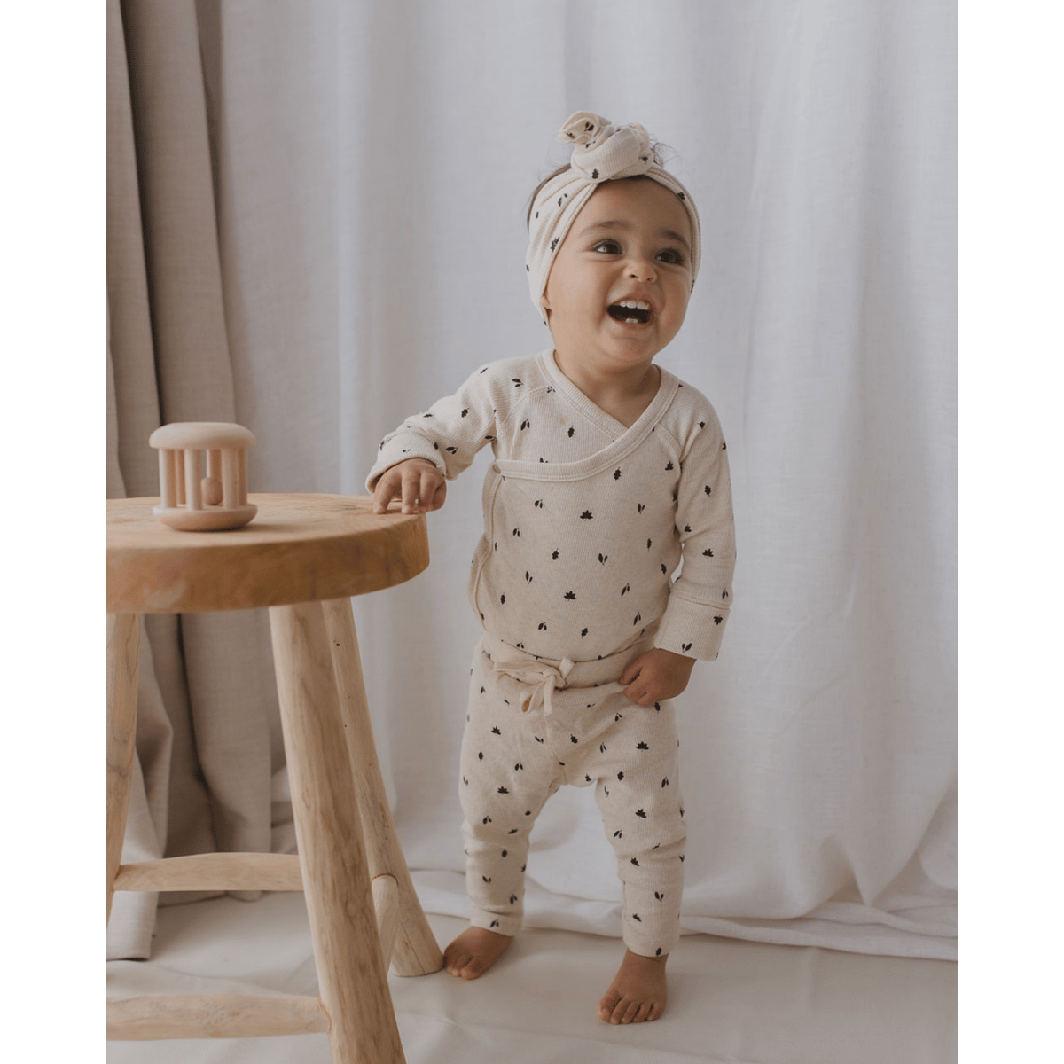 [SUSUKOSHI] drawstring legging / FALL LEAVES ...