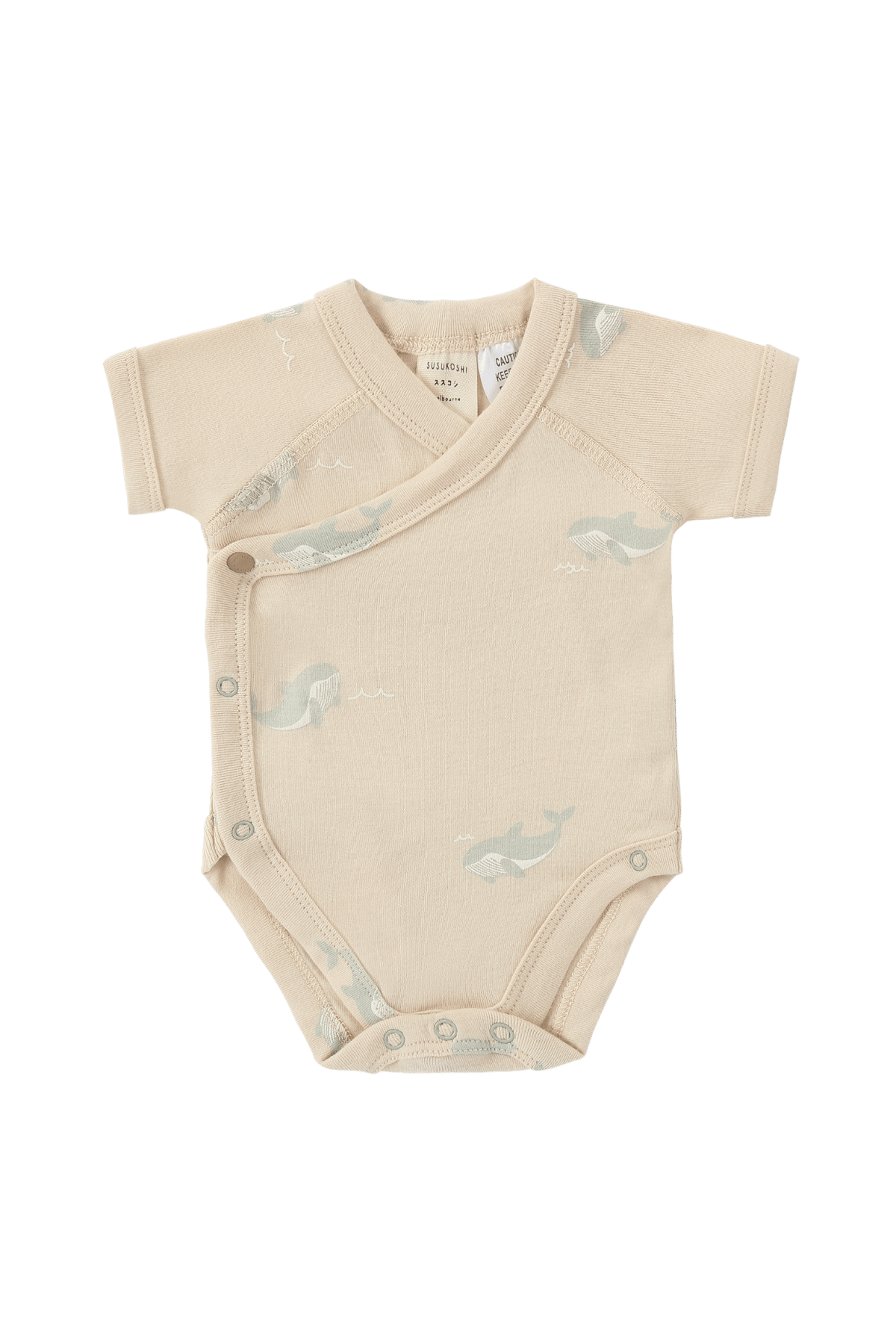 [SUSUKOSHI] Kimono Suit S/S / Whale | Sun Sea Days