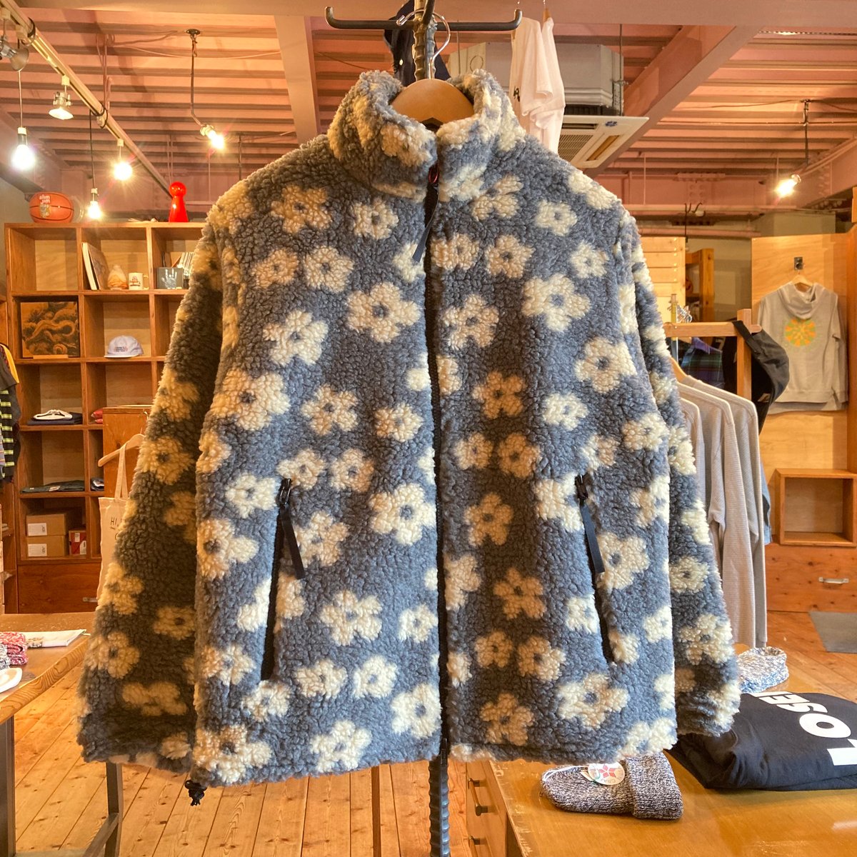 FARFIELD ORIGINAL DAISY FLEECE FELL JACKET | FA...