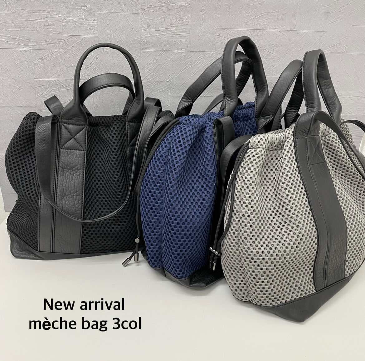 スポーティー メッシュ 2way トートバッグ・3col | HA-CHI