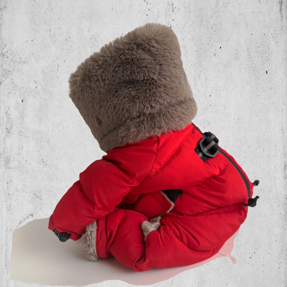 SNZ ECO FUR SNOW SUIT:TELACOTTA