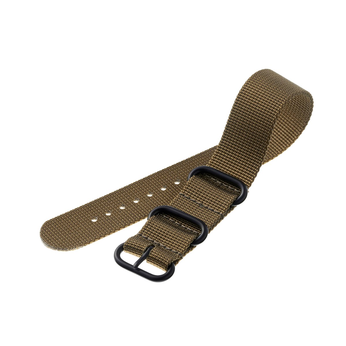 Balistic Nylon Zulu Strap/Bronze Brown | GEARSCLUB