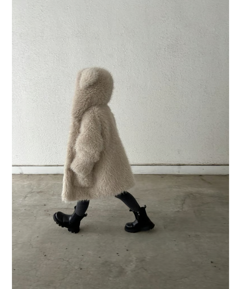 【25TH-28B】KIDS Fur Coat | THINK FUR