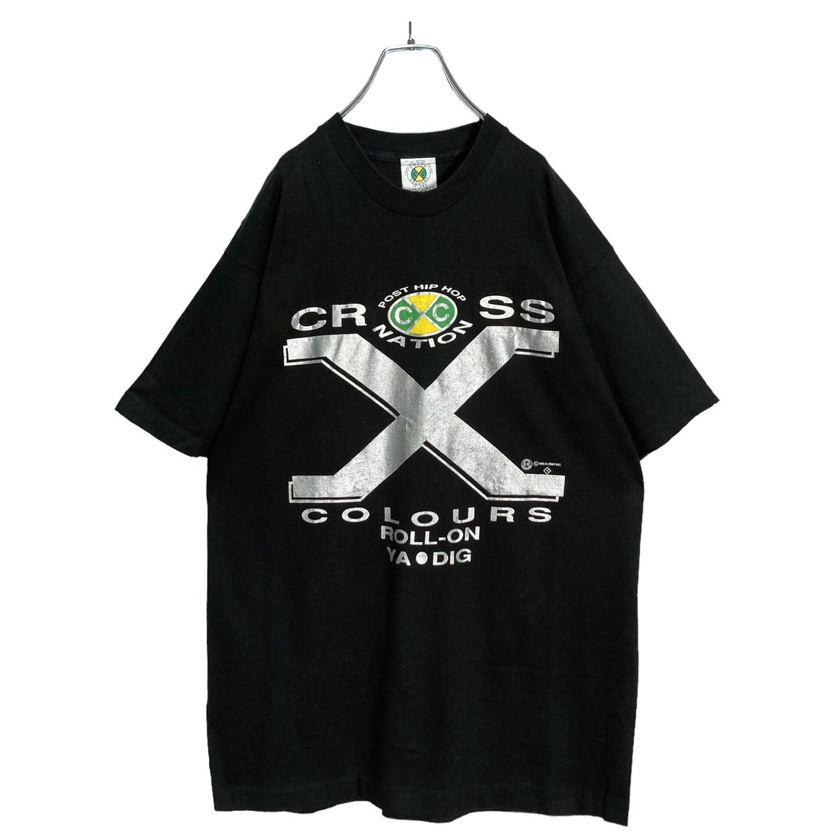 90s CROSS COLOURS/POST HIP HOP NATION T-SHIRT | 無無 90s CROSS COLOURS/POST HIP HOP NATION T-SHIRT | 無無