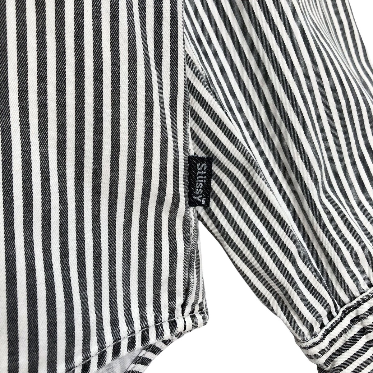 STUSSY WORKGEAR L/S stripe work shirt | 無無 STUSSY WORKGEAR L/S stripe work shirt | 無無
