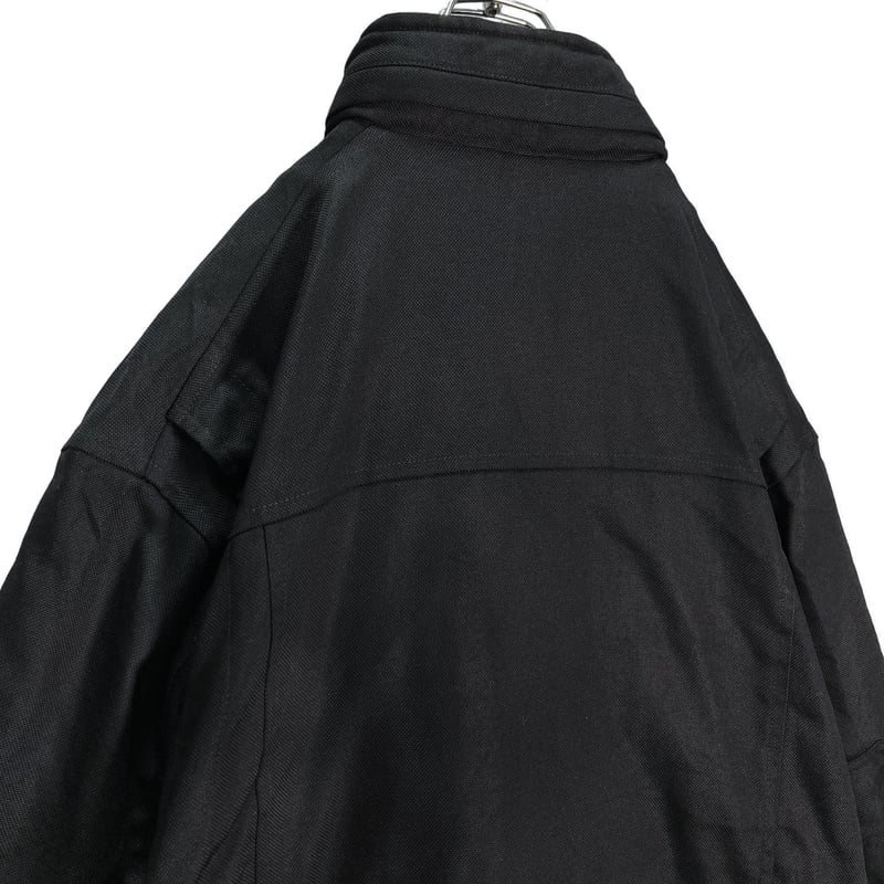 80-90s Fay EMA black nylon fireman jacket Made 80-90s Fay EMA black nylon fireman jacket Made