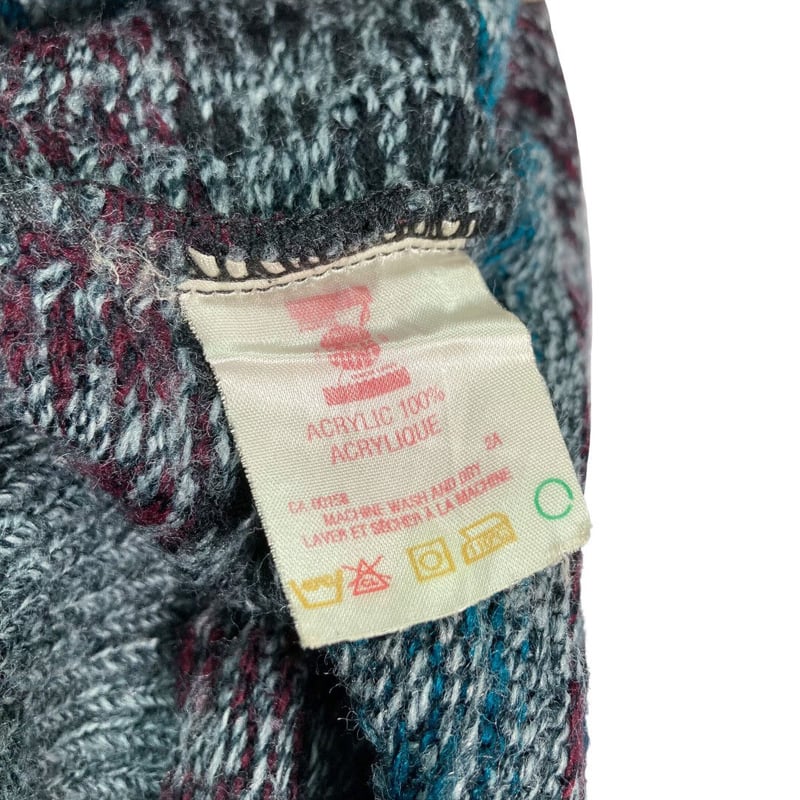 80-90s JANTZEN all pattern wool knit sweater | 無無 80-90s JANTZEN all pattern wool knit sweater | 無無