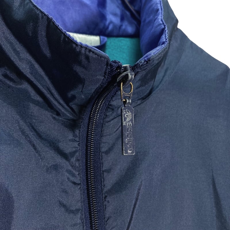 80s adidas zip-up multicolored nylon jacket | 無無 80s adidas zip-up multicolored nylon jacket | 無無