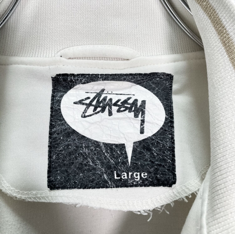 90s OLD STUSSY zip-up track jacket | 無無 90s OLD STUSSY zip-up track jacket | 無無