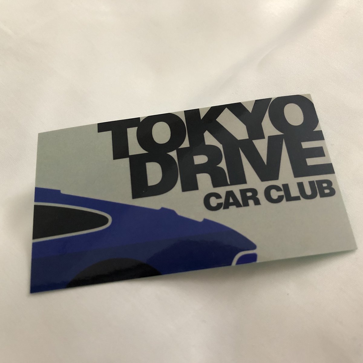 REAR END STICKER | TOKYODRIVE©︎ ONLINE STORE