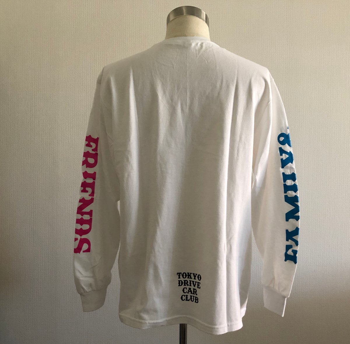 Sideways L/S tee(White) | TOKYODRIVE©︎ ONLINE S...