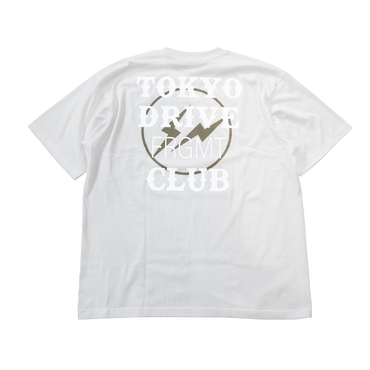 fragment design x TokyoDriveCarClub T-shirt, Wh fragment design x TokyoDriveCarClub T-shirt, Wh