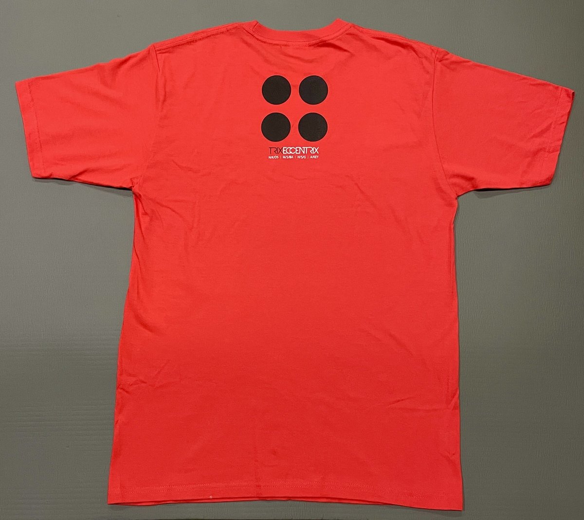 2019 TRIX「ECCENTRIX」ツアーTシャツ （カラー：レッド） | hug nek...