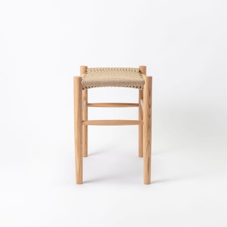 Paper cord Stool KIT / MOOQs Hard Wood - Oak