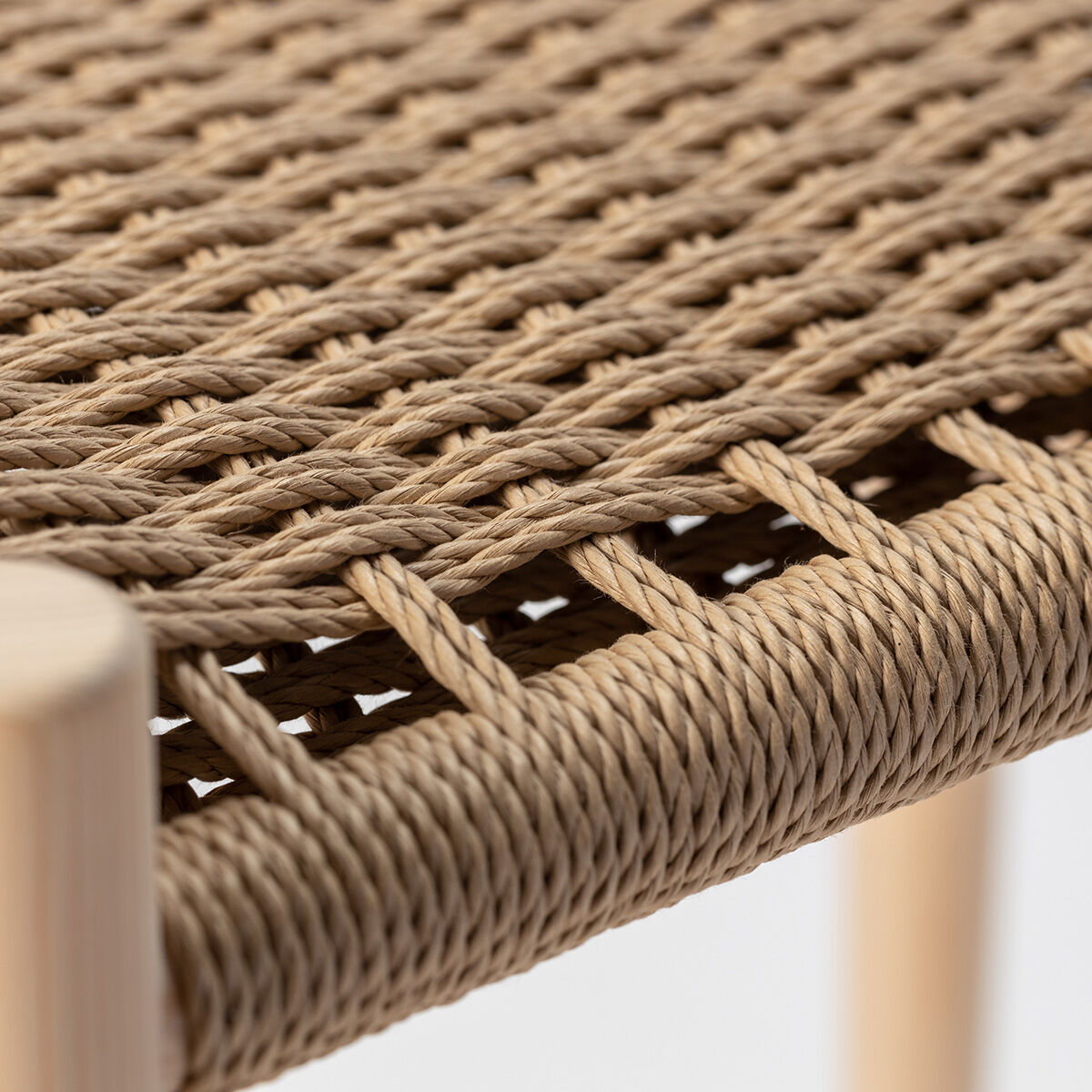 Paper cord Stool KIT - Natural | Do kit yourself