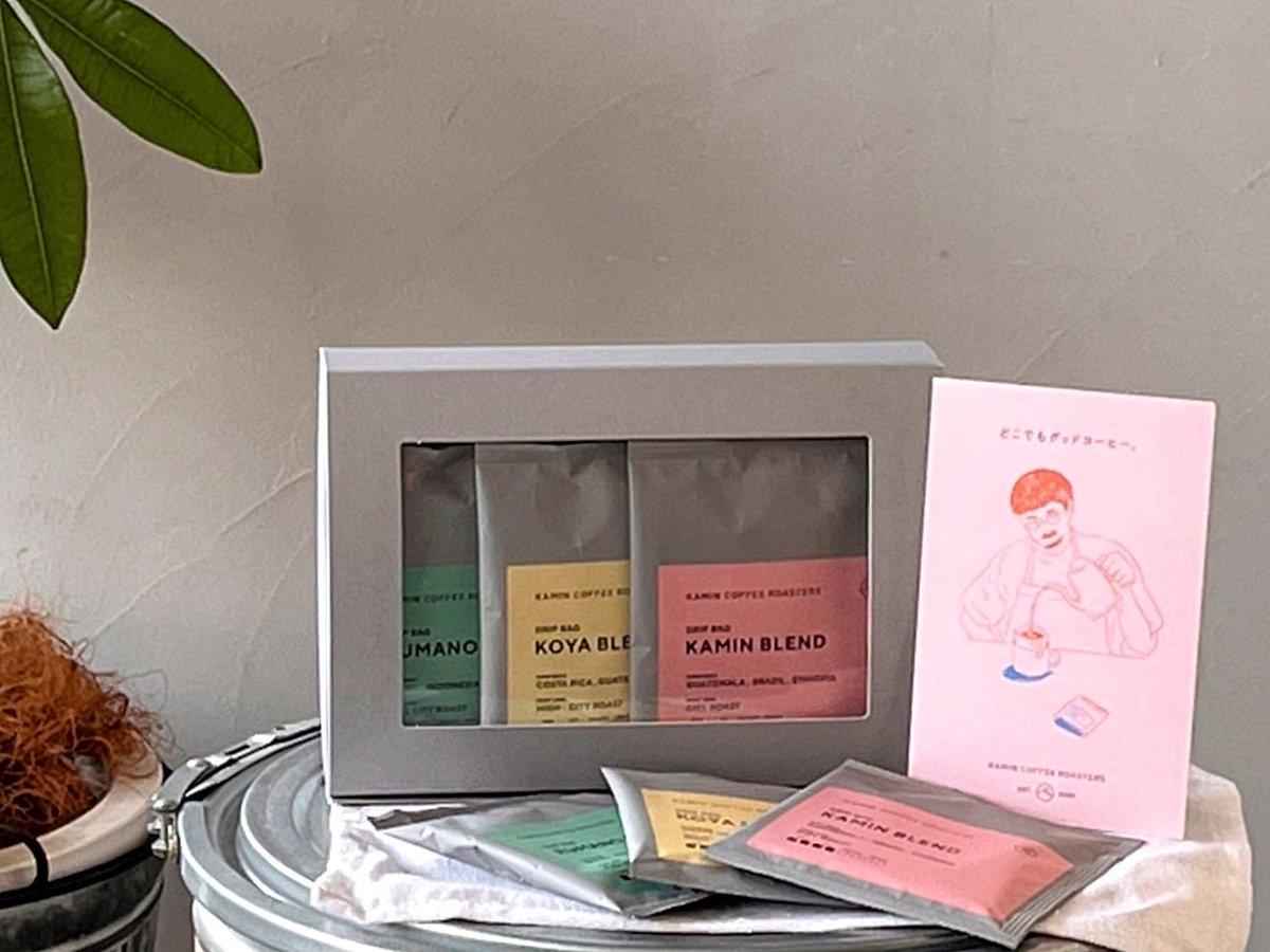 10bags of DRIP BAG set 4種アソート | KAMIN COFFEE RO...