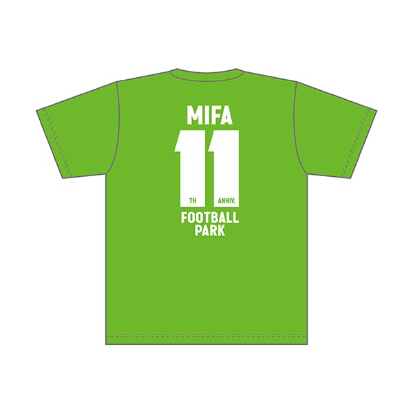 11th Anniversary Tシャツ／グリーン | MIFA OFFICIAL STORE
