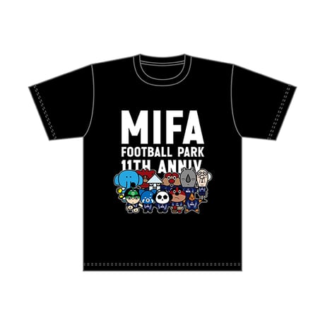 11th Anniversary Tシャツ／ブラック | MIFA OFFICIAL STORE