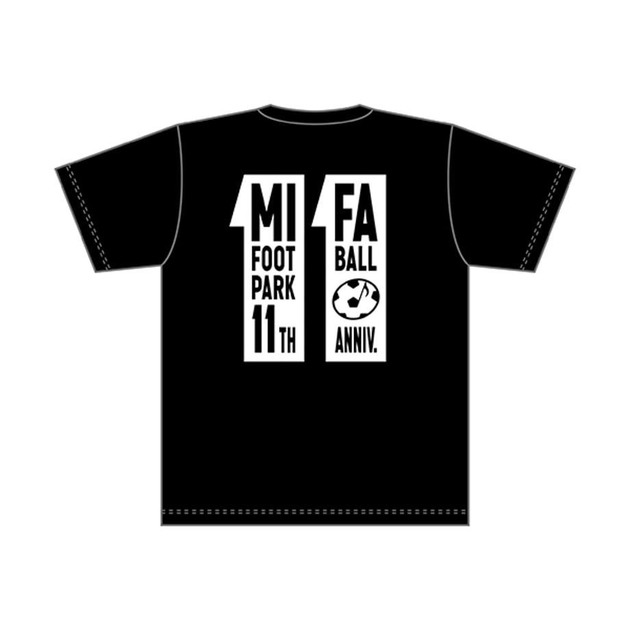 11th Anniversary Tシャツ／ブラック | MIFA OFFICIAL STORE