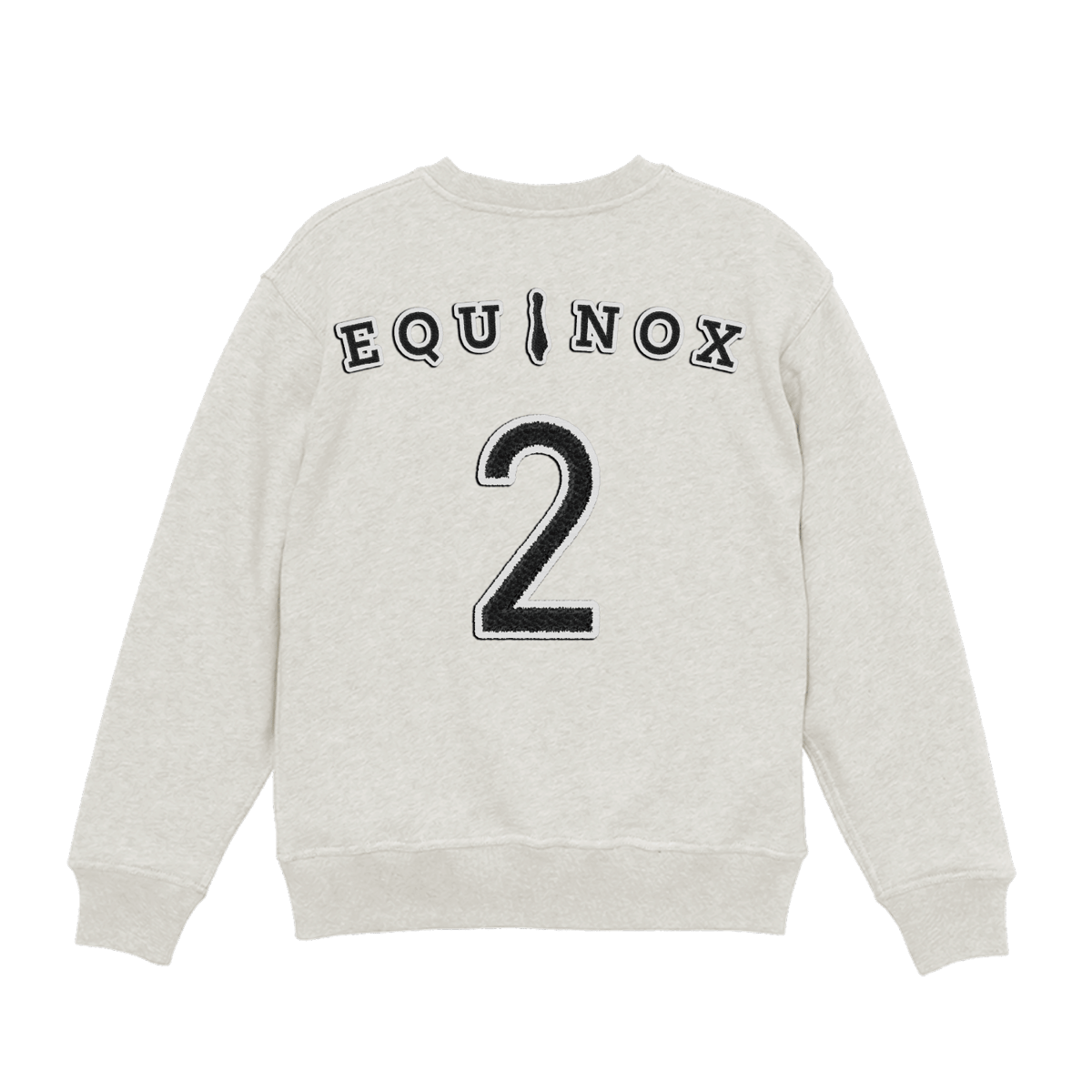 オフホワイト】クルーネック スウェット (E by EQUINOX オフホワイト】クルーネック スウェット (E by EQUINOX