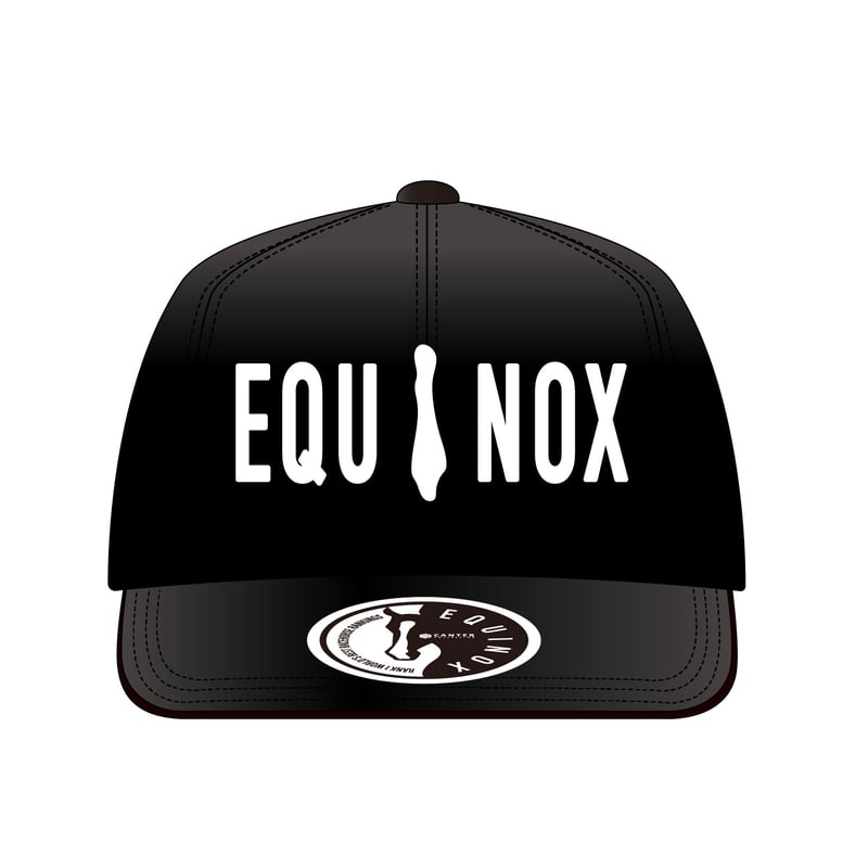 EQINOX フラットバイザーキャップ【⚫︎100本限定商品】復刻版 EQINOX フラットバイザーキャップ【⚫︎100本限定商品】復刻版