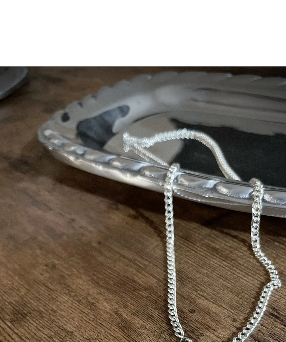 meian sterling silver "kihei" chain necklace