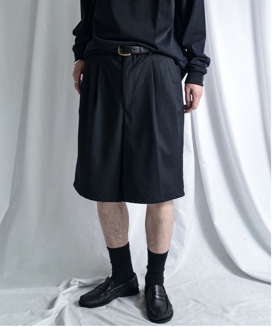 70〜80s Euro Slacks Shorts -2 | DAMAGEDONE 2nd