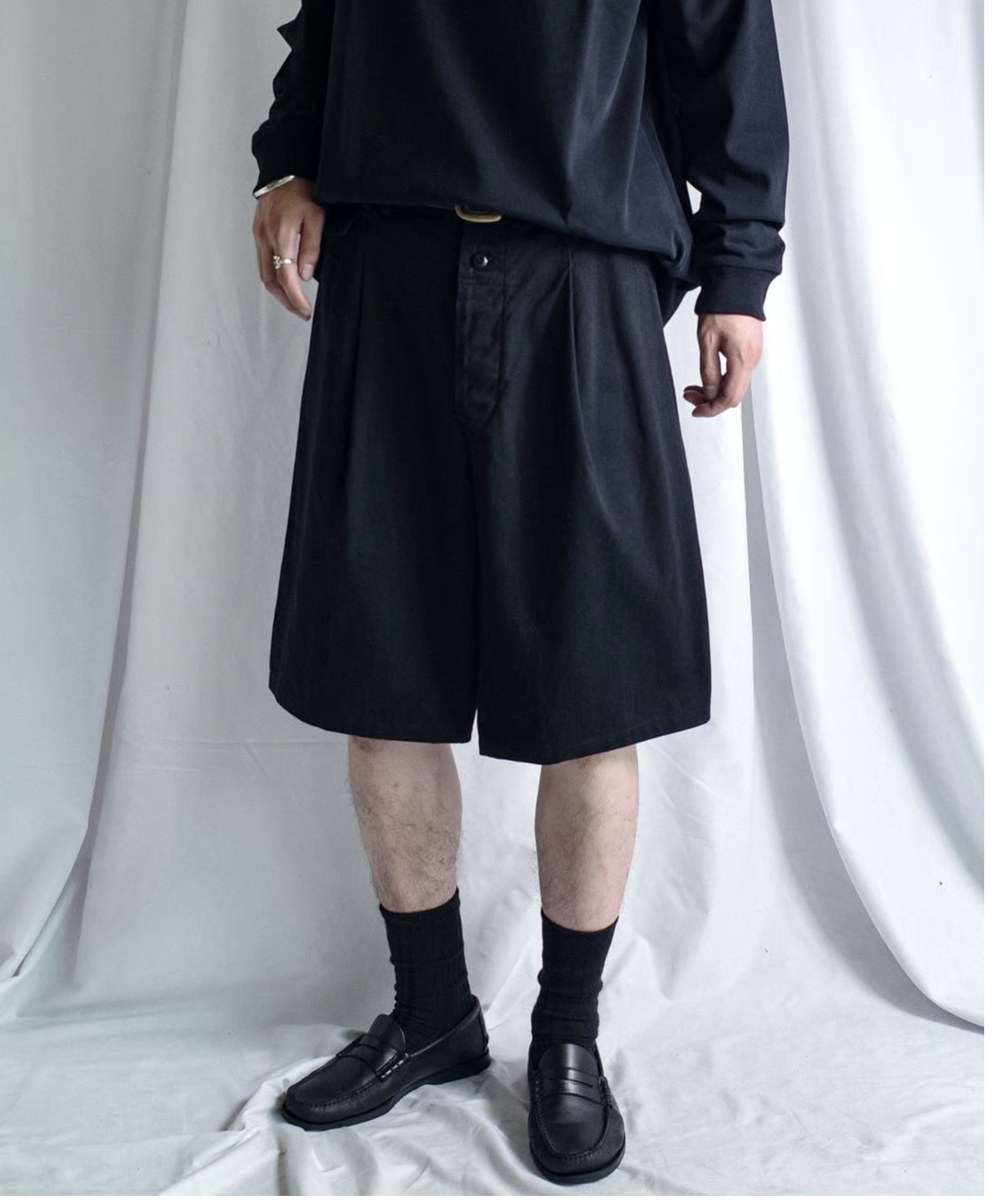 70〜80s Euro Slacks Shorts -3 Made in Italy | DA...