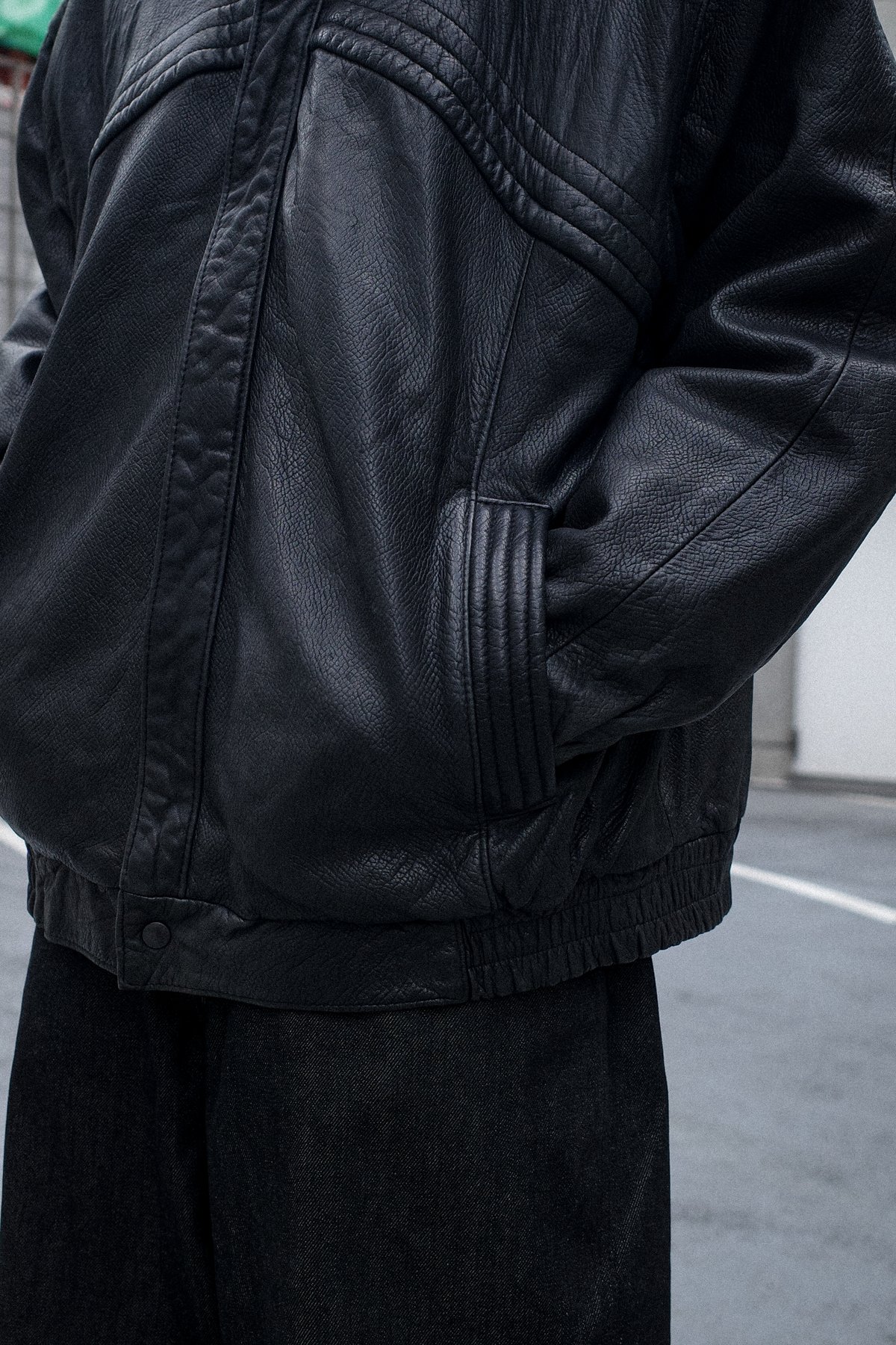 St Michael Leather Short Blouson -10 | DAMAGEDO...