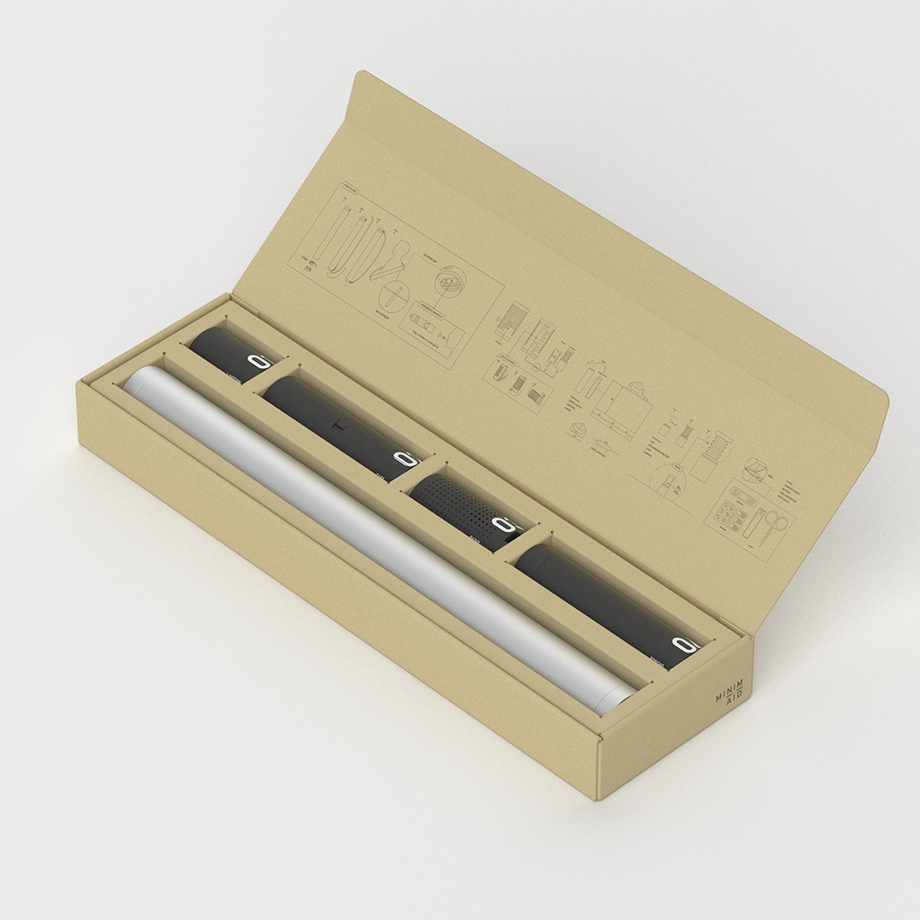 MINIM+AID / emergency preparedness kit | nendo ...