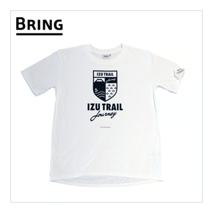 KIDS【IZU TRAIL Journey】 Emblem TEE ホワイト ※バックプ...