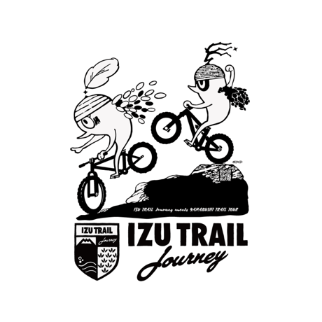 KIDS【IZU TRAIL Journey】BIKE Tee コヨーテイエロー | ITJ ...