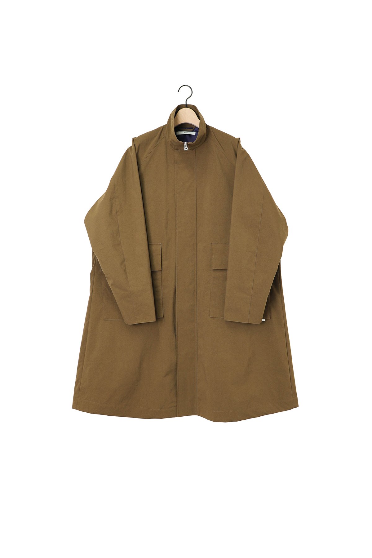 NYLON OX covered coat / amn-CT-012 / Coyote | ä NYLON OX covered coat / amn-CT-012 / Coyote | ä