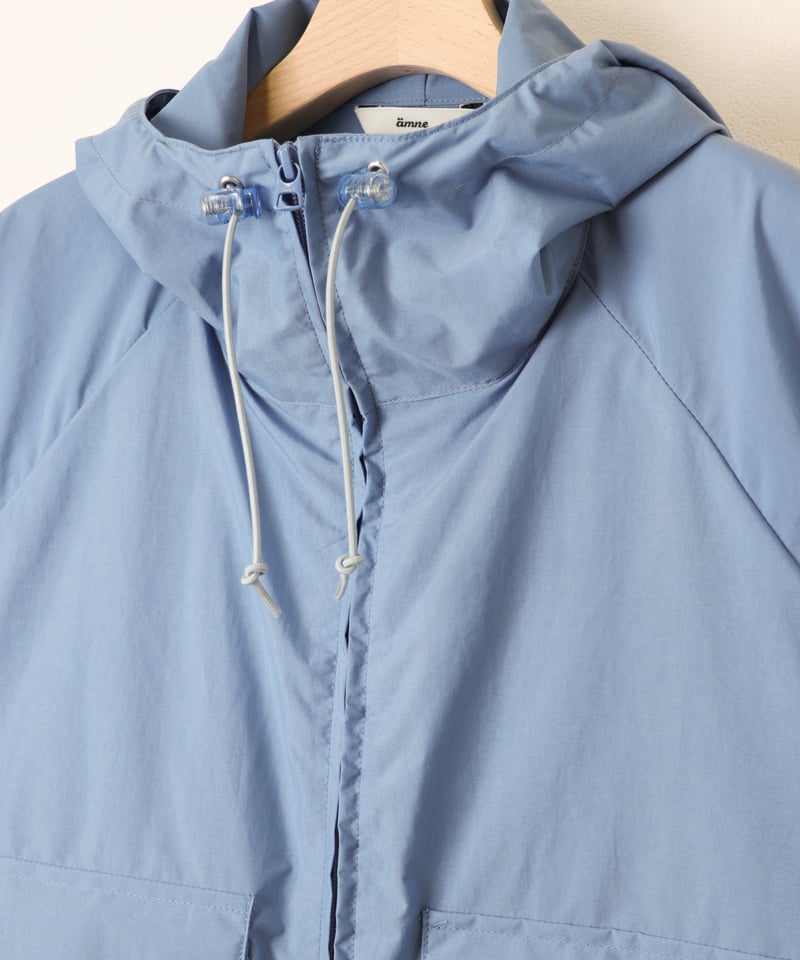 NYLON useful hoodie / amn-CT-014 / Blue | ämne_ NYLON useful hoodie / amn-CT-014 / Blue | ämne_