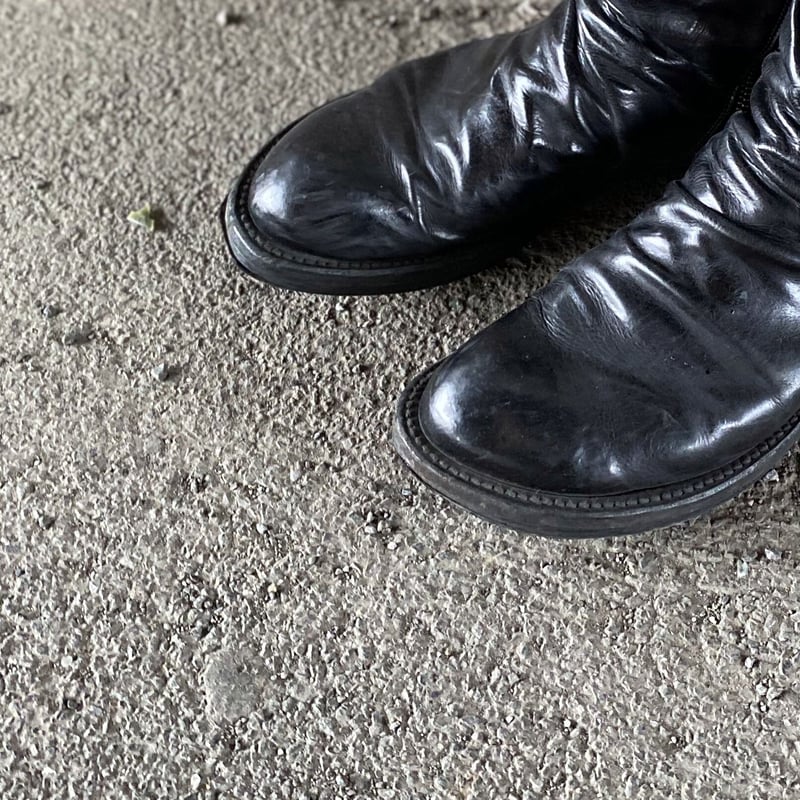 Drape Leather Boots/MIHARAYASUHIRO | T/O Drape Leather Boots/MIHARAYASUHIRO | T/O