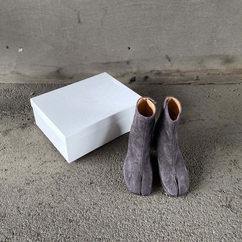 20 SS】Suede Tabi Boots/MAISON MARGIELA | T/O 20 SS】Suede Tabi Boots/MAISON MARGIELA | T/O