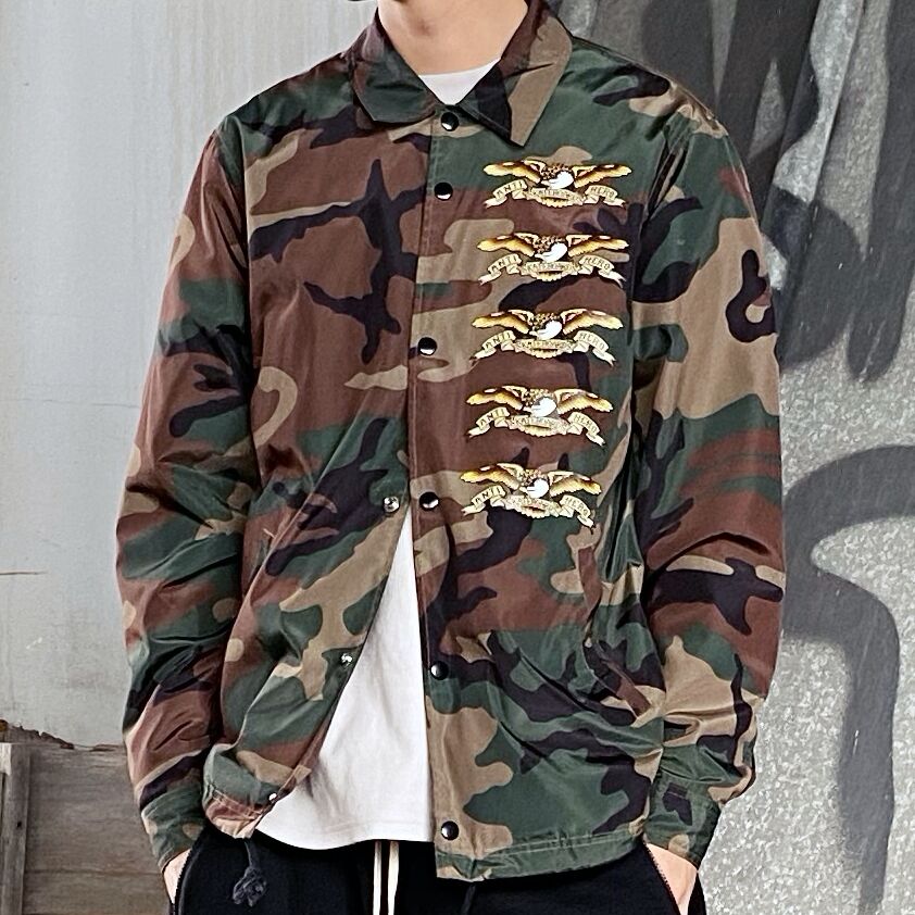 14 SS】Camo Coaches Jacket/Anti-Hero x Supreme 14 SS】Camo Coaches Jacket/Anti-Hero x Supreme