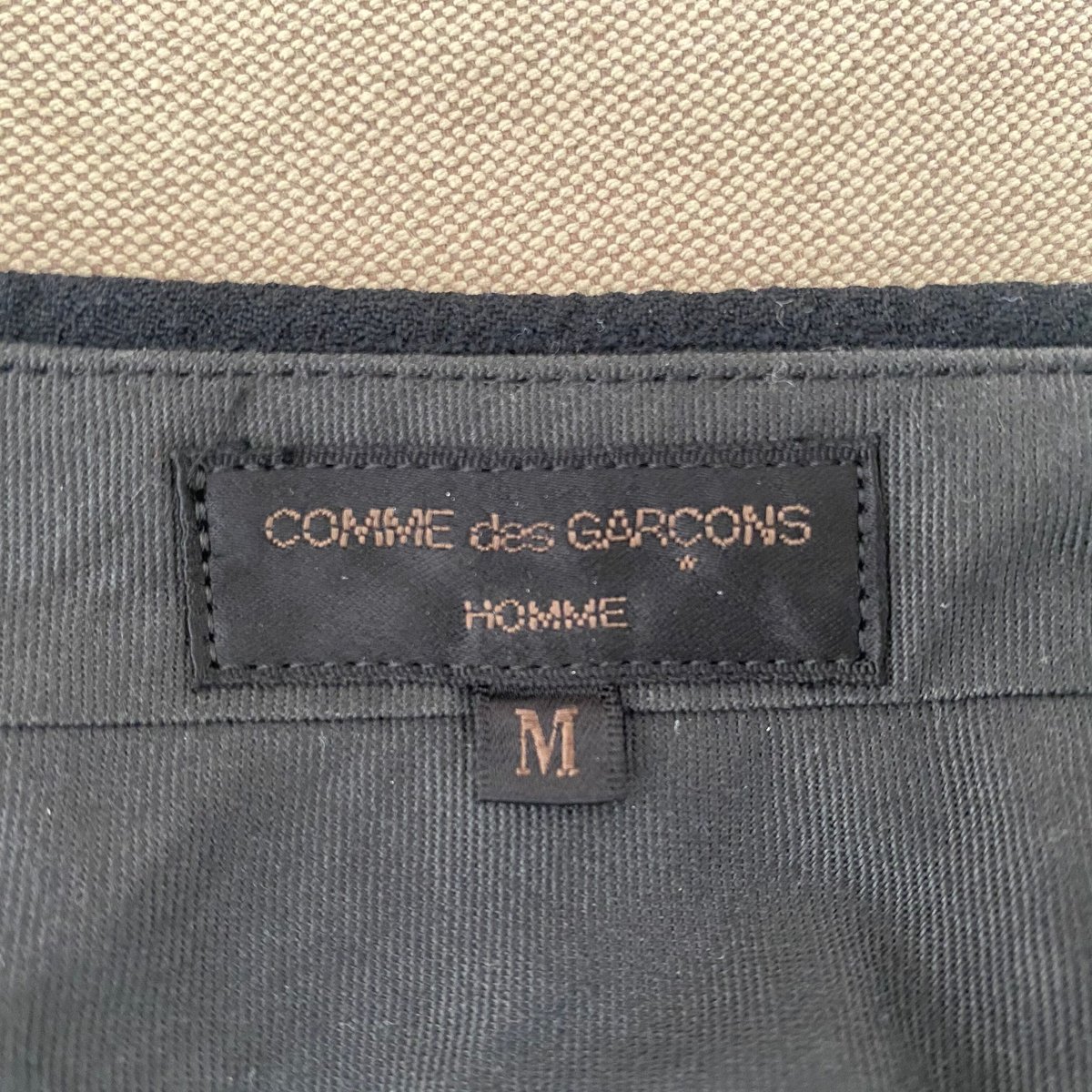 2 Tuck Wide Slacks/COMME des GARÇONS HOMME【AD19 2 Tuck Wide Slacks/COMME des GARÇONS HOMME【AD19