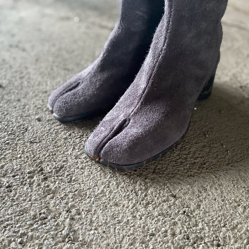 20 SS】Suede Tabi Boots/MAISON MARGIELA | T/O 20 SS】Suede Tabi Boots/MAISON MARGIELA | T/O
