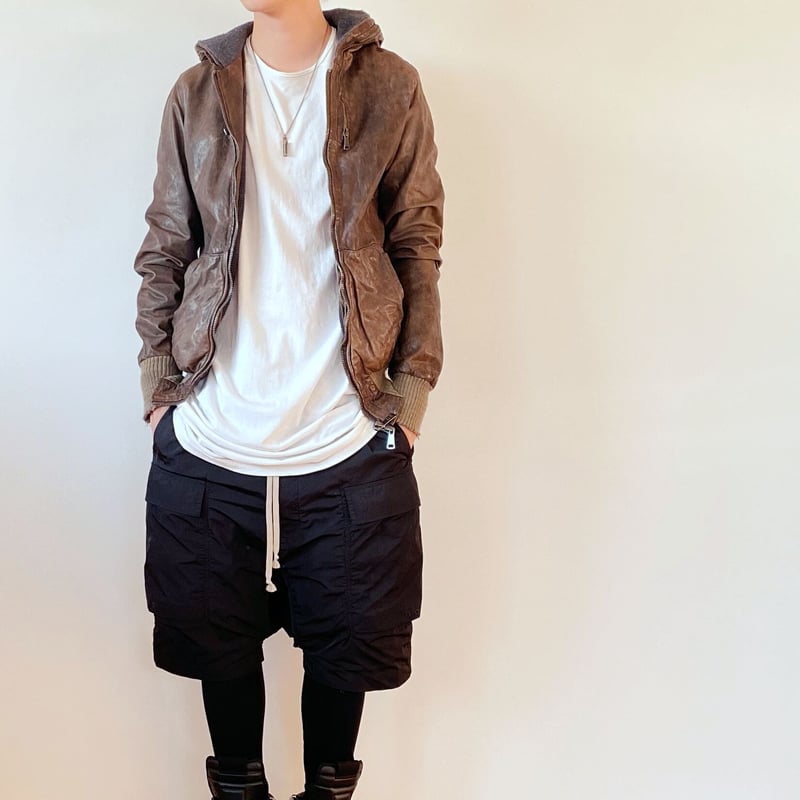 Leather Hood Blouson/GIORGIO BRATO | T/O Leather Hood Blouson/GIORGIO BRATO | T/O