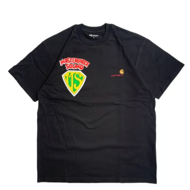 AMERICAN SCRIPT T-SHIRTS BLACK | A-1 CLOTHING