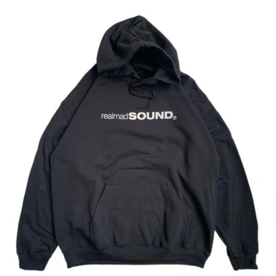 " realmad SOUND " 8oz HOODIE SWEAT BLACK | A-1 ...
