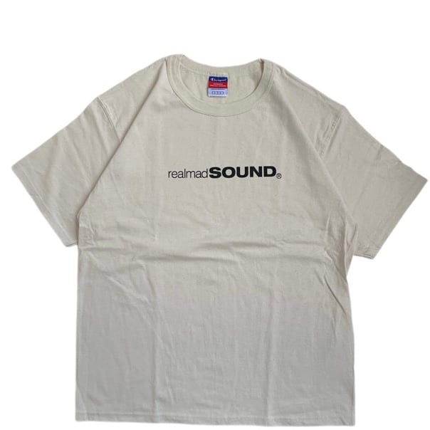 " realmad SOUND " S/S TEE NATURAL | A-1 CLOTHING