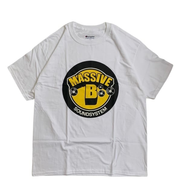 " MASSIVE B "T-SHIRTS WHITE | A-1 CLOTHING
