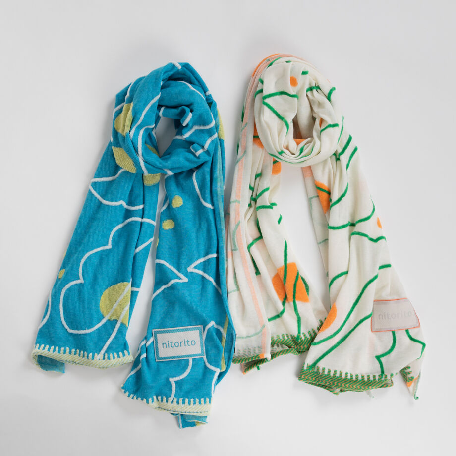 nitorito ストール 'beans' | MARUTA