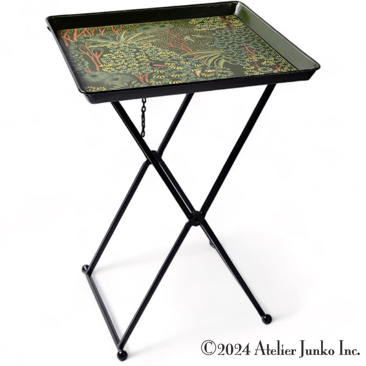 トレー メタル スクエア ピーコック Tray Metal Peacock | Atelie...