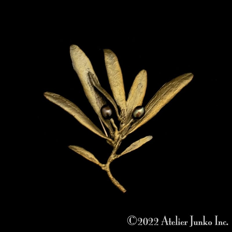 オリーブ ブローチ NN-JW5604BZOP | Atelier Junko EC shop オリーブ ブローチ NN-JW5604BZOP | Atelier Junko EC shop